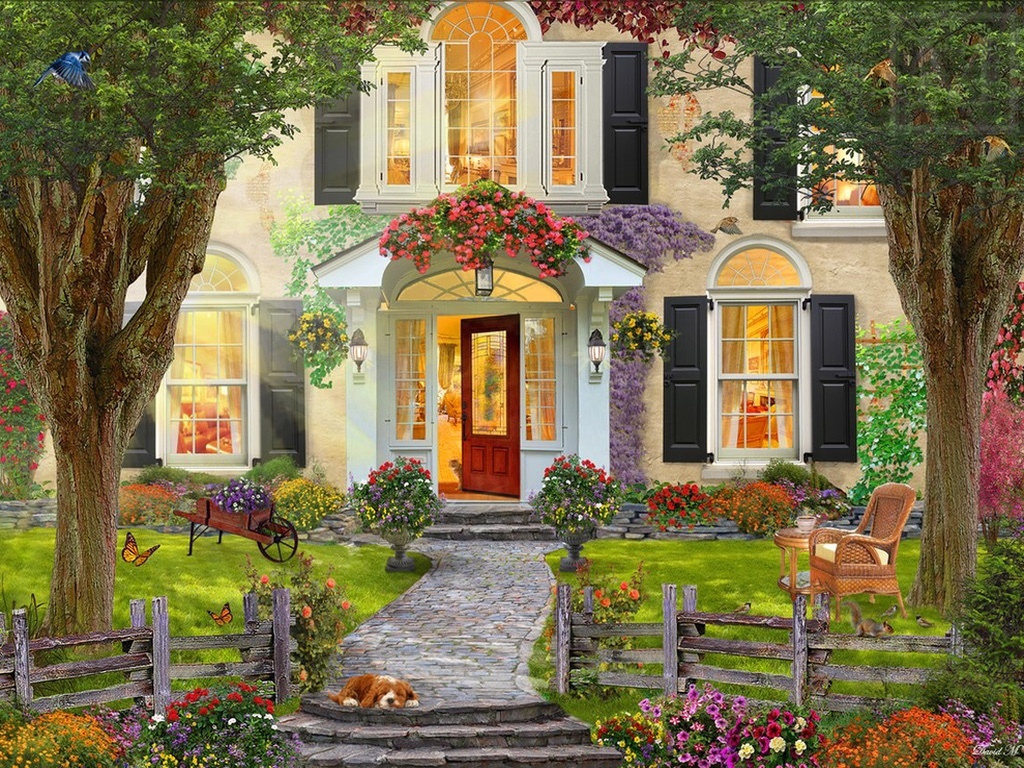 Solve Lazy Days Of Summer jigsaw puzzle online with 88 pieces