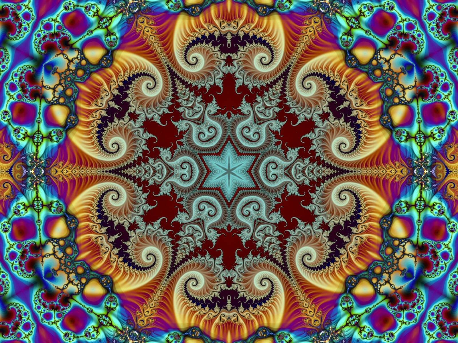 Solve fractal, abstract, psychedelic jigsaw puzzle online with 391 pieces