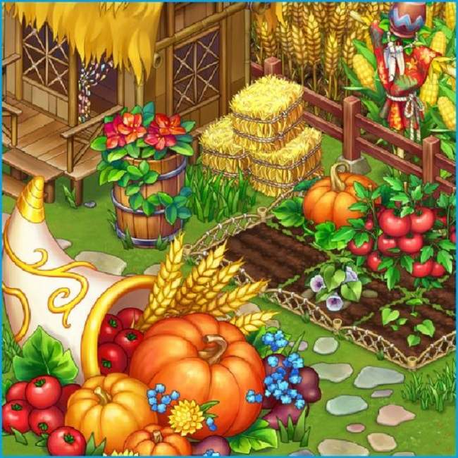 Solve AUTUMN HARVEST jigsaw puzzle online with 110 pieces