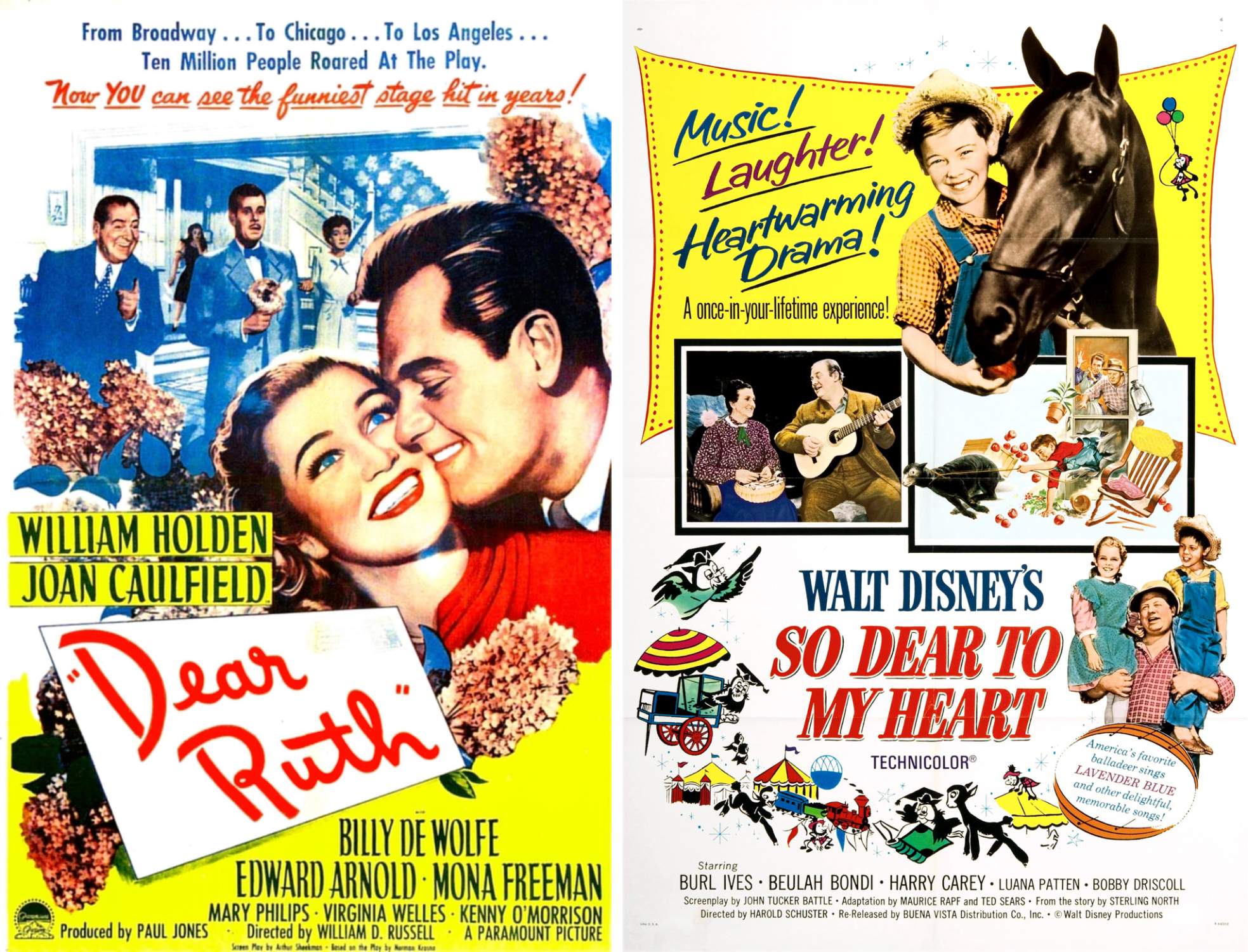 Solve Dear Ruth ~ 1947 and So Dear to My Heart ~ 1948 jigsaw puzzle ...