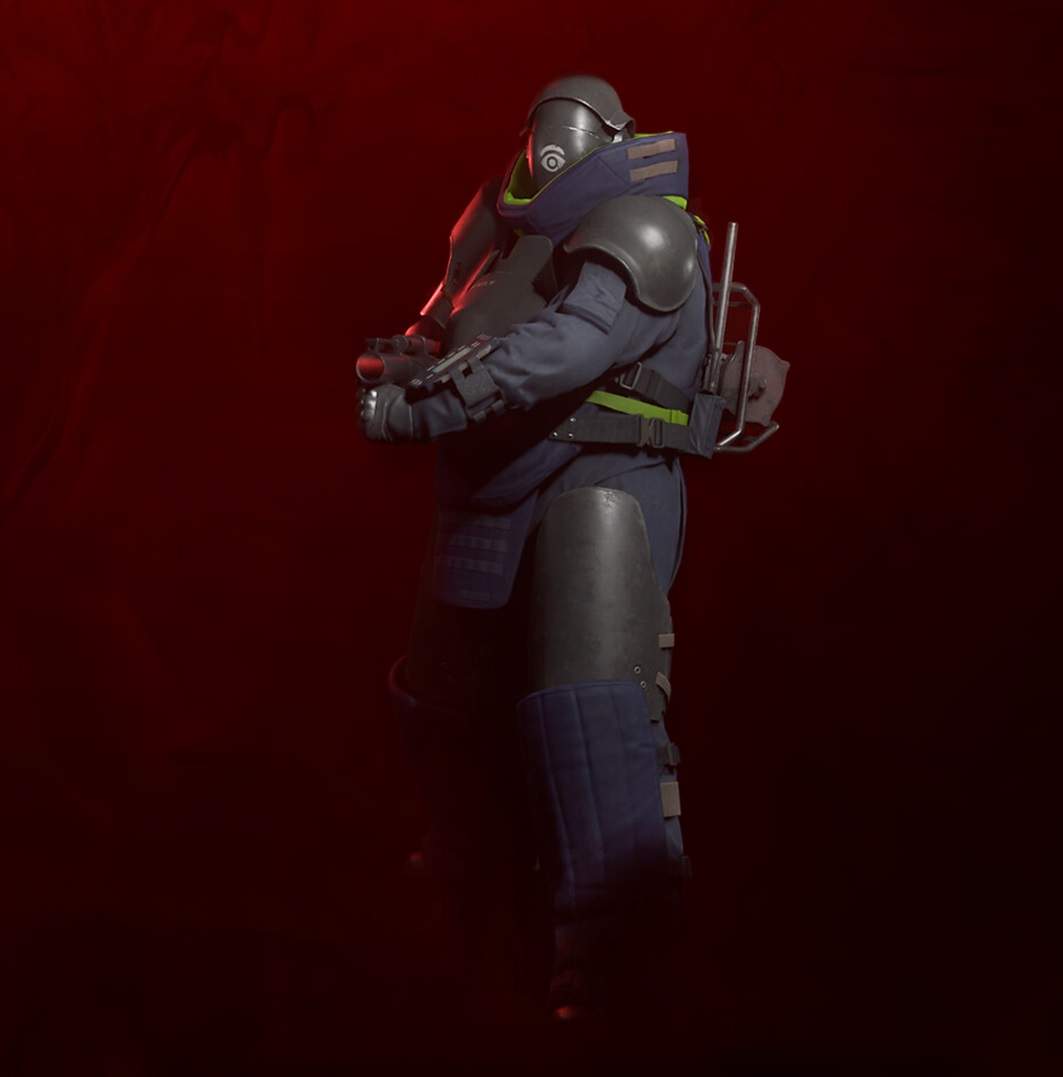 Solve FBC Trooper (Large) jigsaw puzzle online with 196 pieces