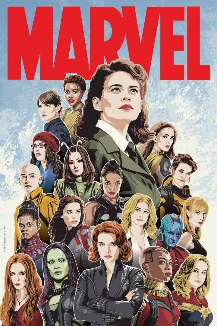 Solve Woman of the MCU jigsaw puzzle online with 216 pieces