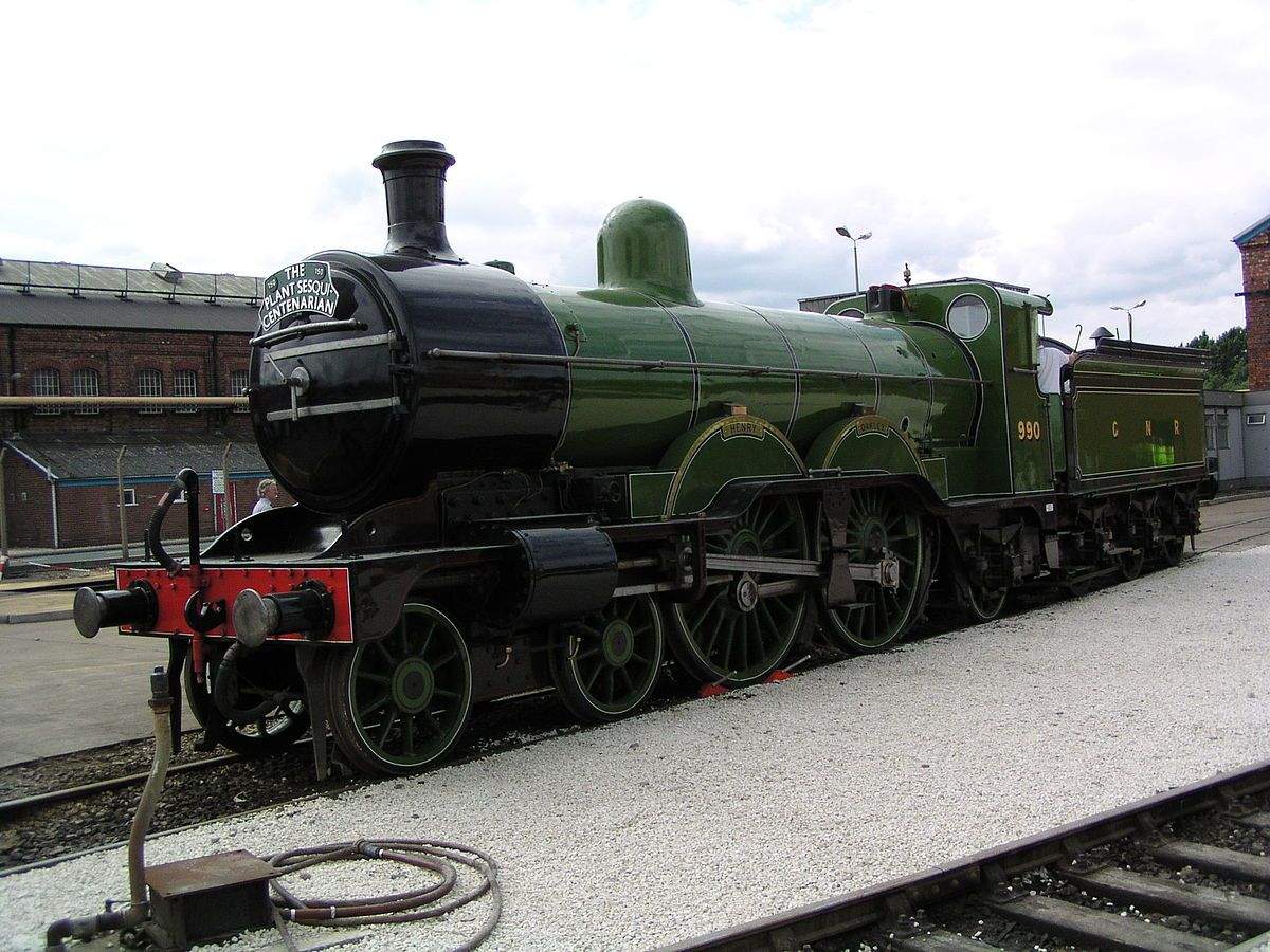 Solve GNR Class C2 4-4-2 990 Henry Oakley . jigsaw puzzle online with ...