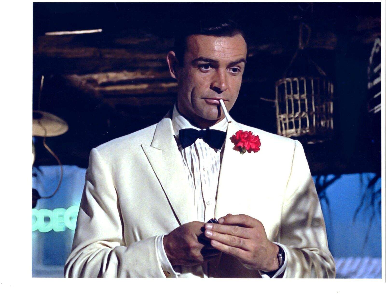 Solve Sean Connery as 007 in Goldfinger (opening scene) jigsaw puzzle ...