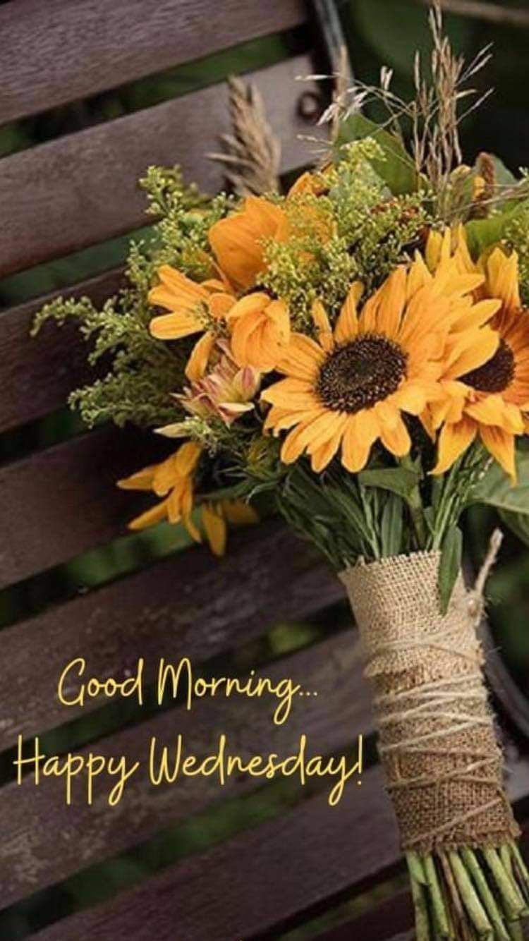 Solve Good Morning - Happy Wednesday! jigsaw puzzle online with 66 pieces