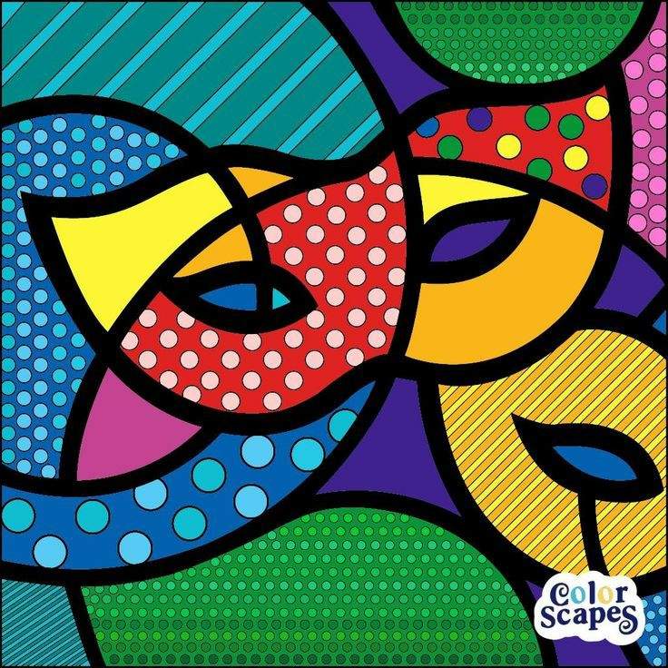 Solve MASQUERADE jigsaw puzzle online with 64 pieces