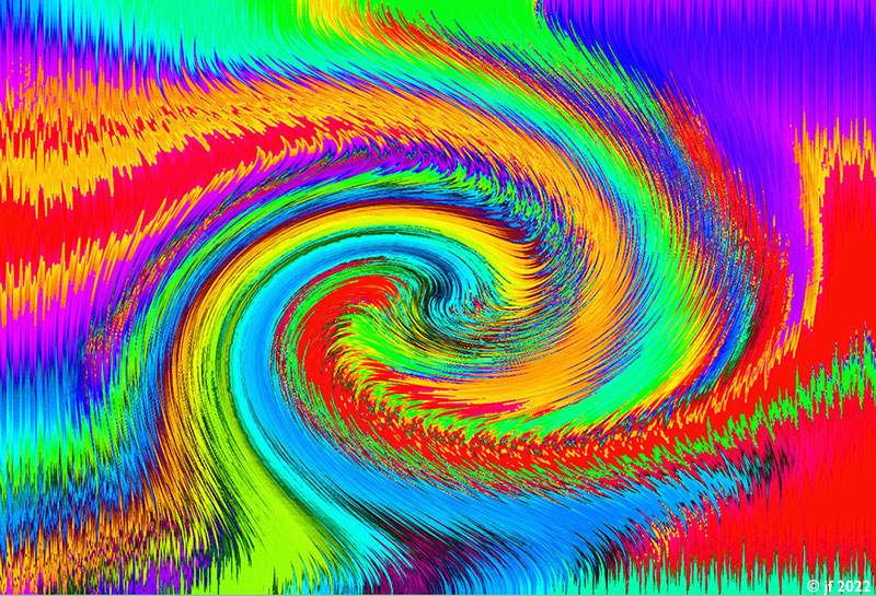 Solve Furry Swirl jigsaw puzzle online with 35 pieces