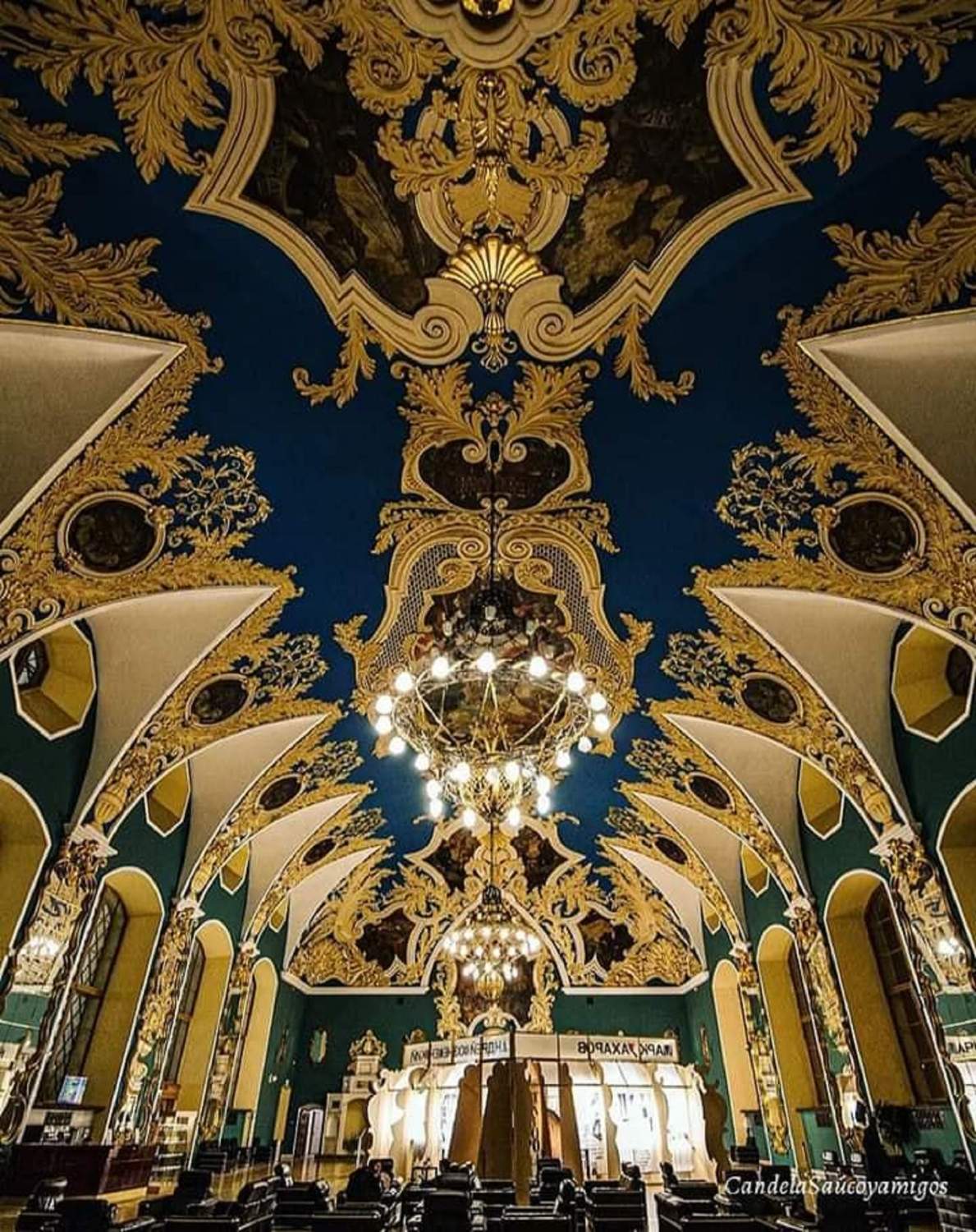 Solve Kazansky railway station, Builyt 1864 in Moscow - Russia. 7445 ...