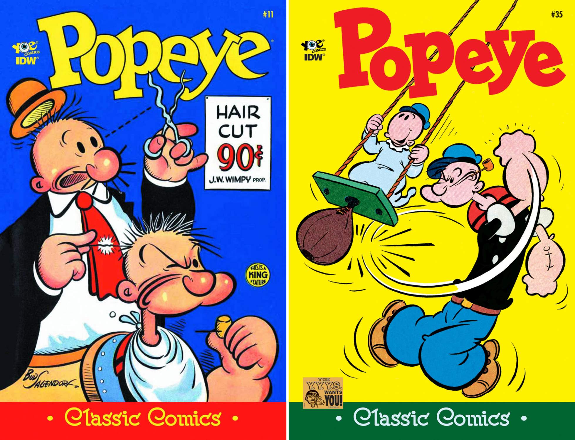 Solve Popeye ~ One and Two jigsaw puzzle online with 520 pieces