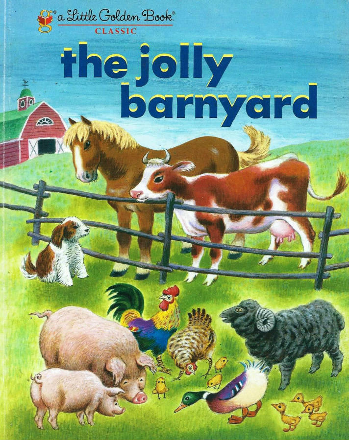 Solve Farm Animals The Jolly Barnyard Little Golden Book jigsaw puzzle ...