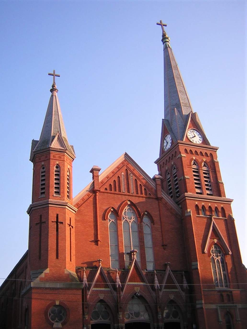 Solve St. Mary's, Delaware, Ohio jigsaw puzzle online with 88 pieces