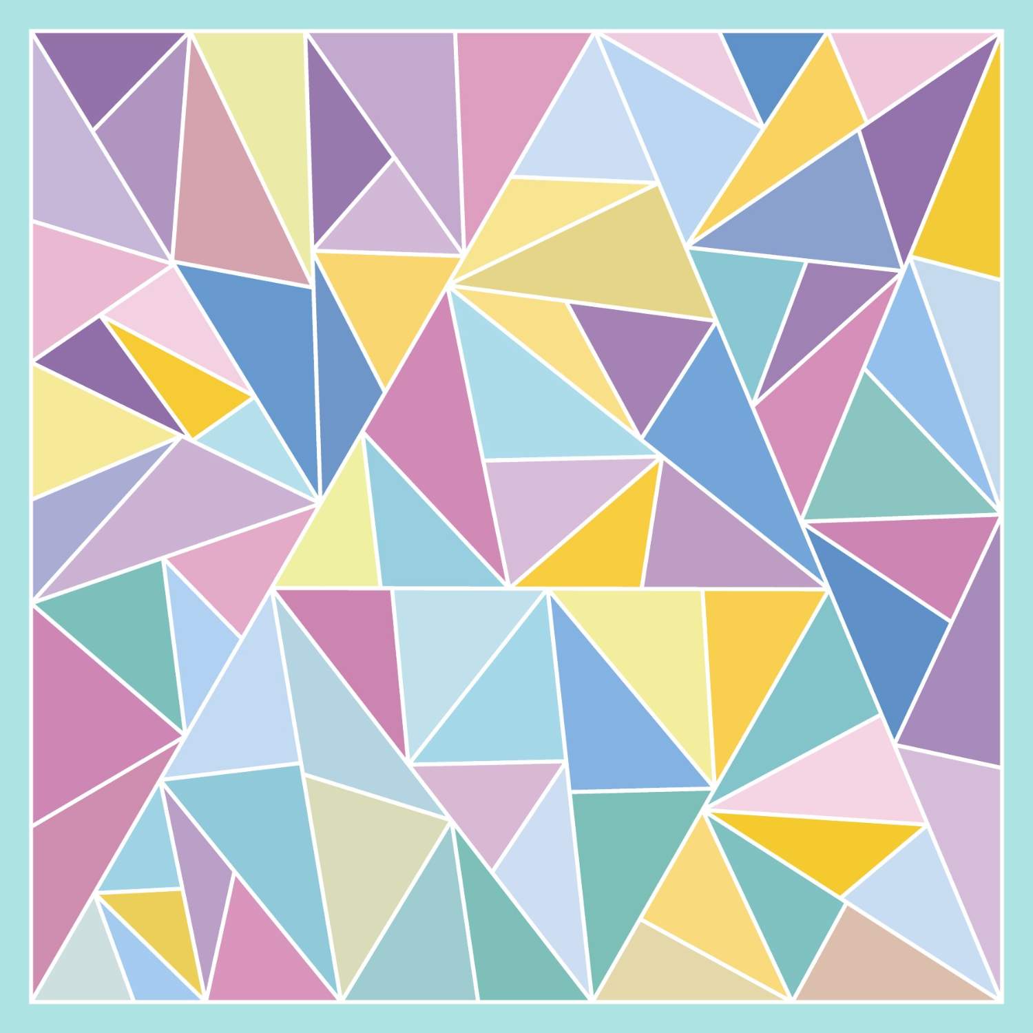 Solve 85 Triangles jigsaw puzzle online with 400 pieces