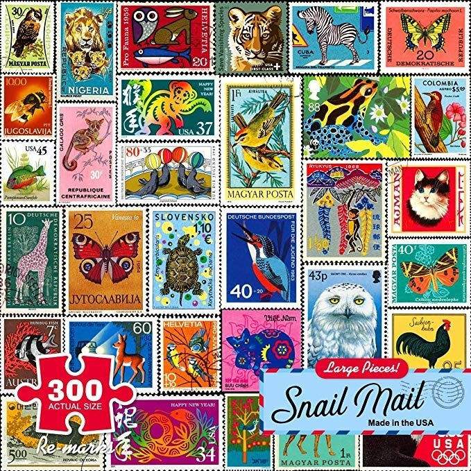 Solve SNAIL MAIL jigsaw puzzle online with 81 pieces