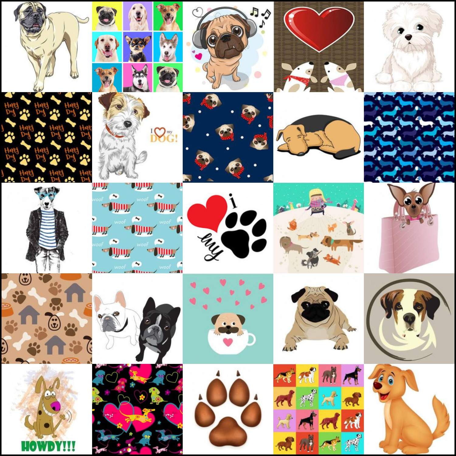 Solve The Woof Woofs Are Back 224 jigsaw puzzle online with 529 pieces