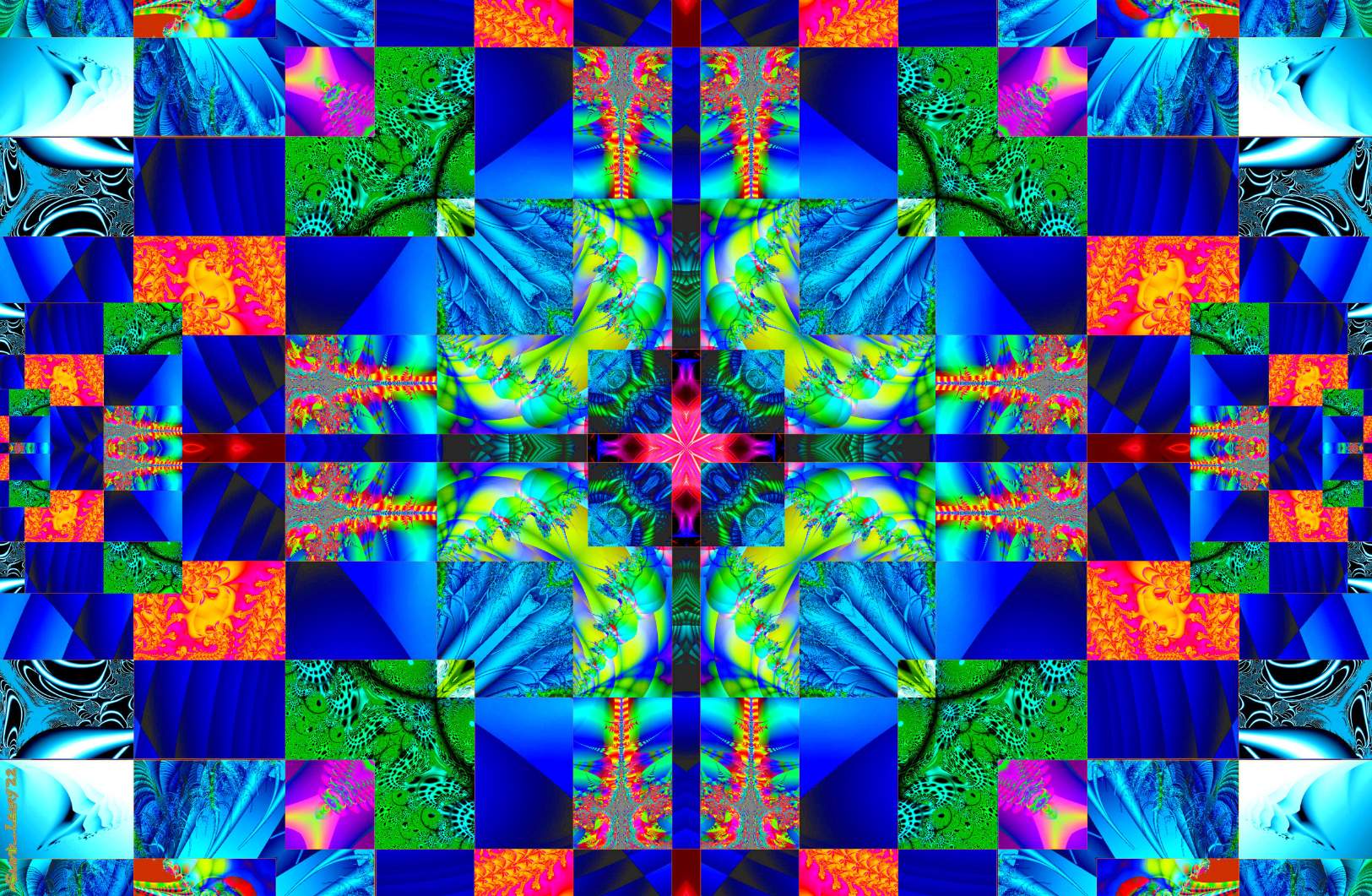 Solve Mosaic 2018 medium jigsaw puzzle online with 104 pieces