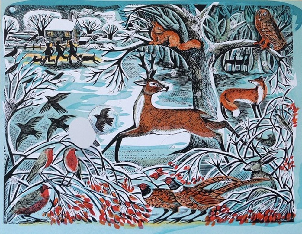 Solve Winter Wonderland, Angela Harding jigsaw puzzle online with 192 ...