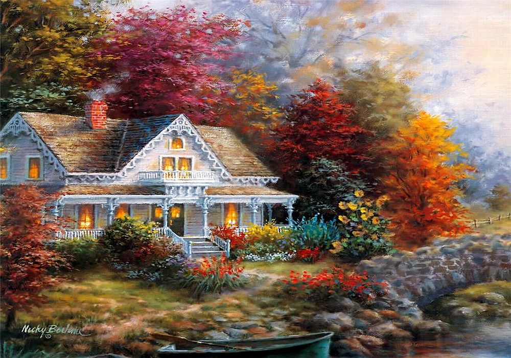 Solve Nicky Boehme jigsaw puzzle online with 35 pieces