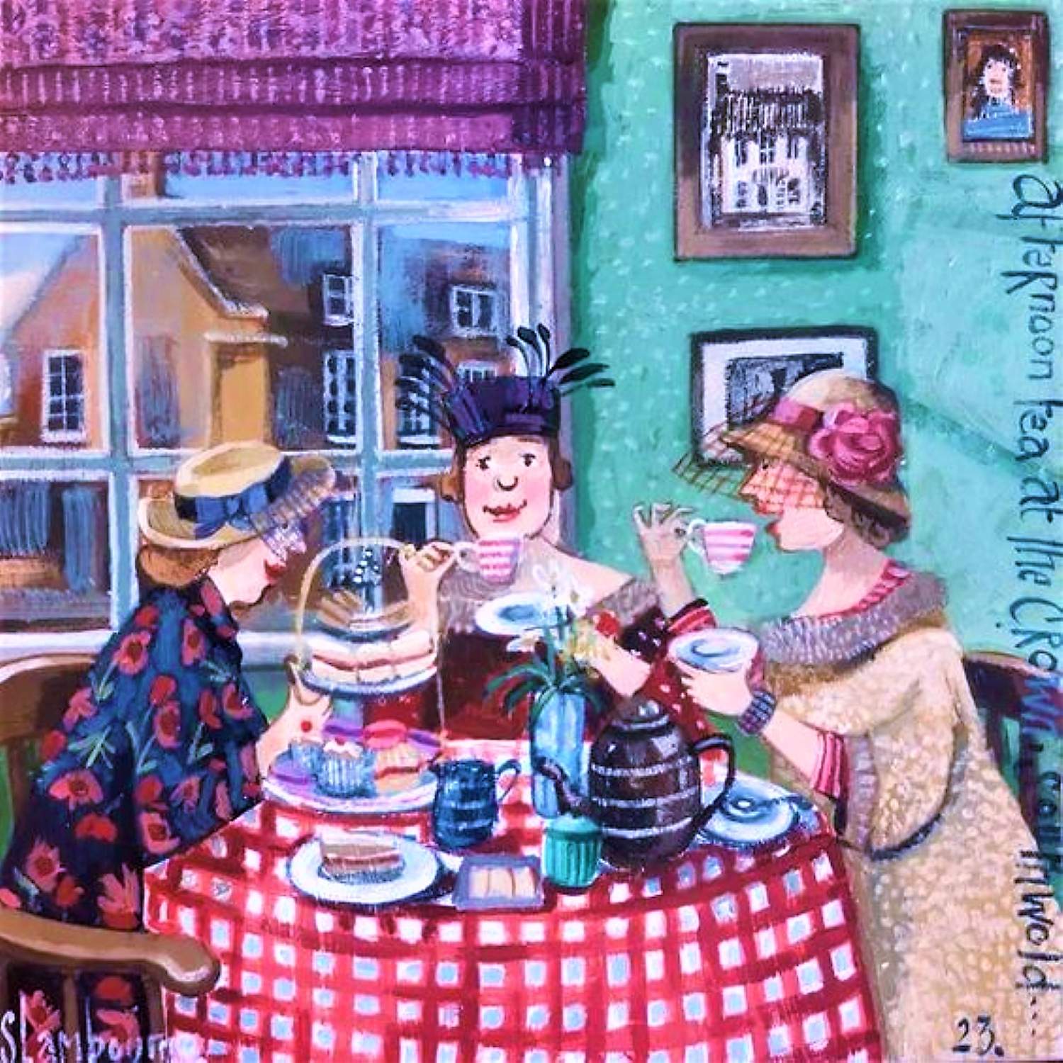 Solve Afternoon Tea jigsaw puzzle online with 342 pieces