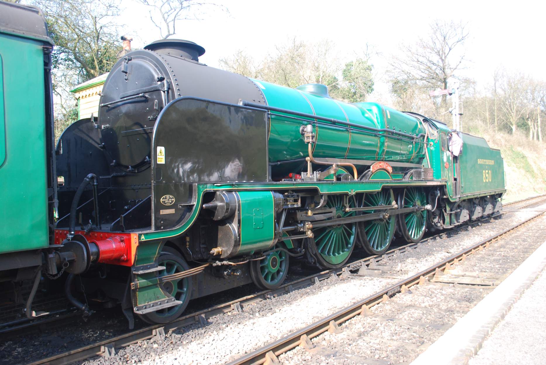 Solve SR Maunsell Lord Nelson Class 4-6-0 850 Lord Nelson. jigsaw ...