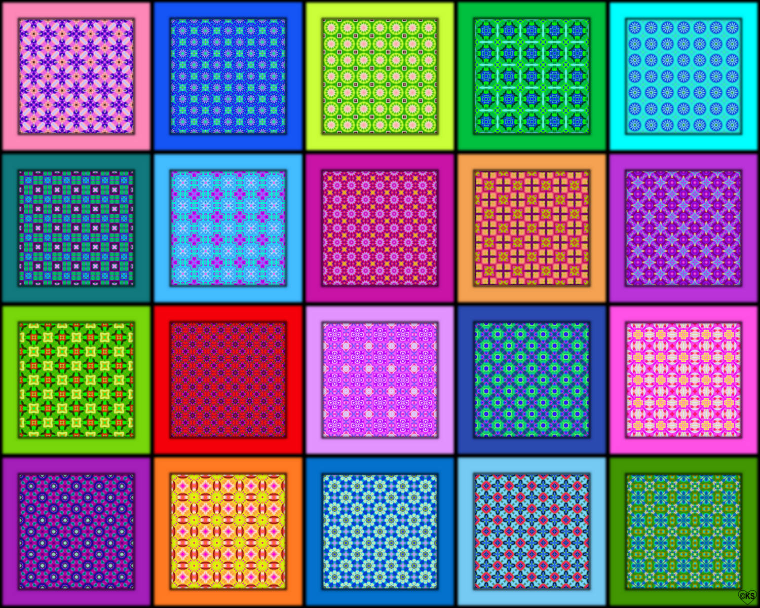 Solve Patterns!! ~ H jigsaw puzzle online with 500 pieces