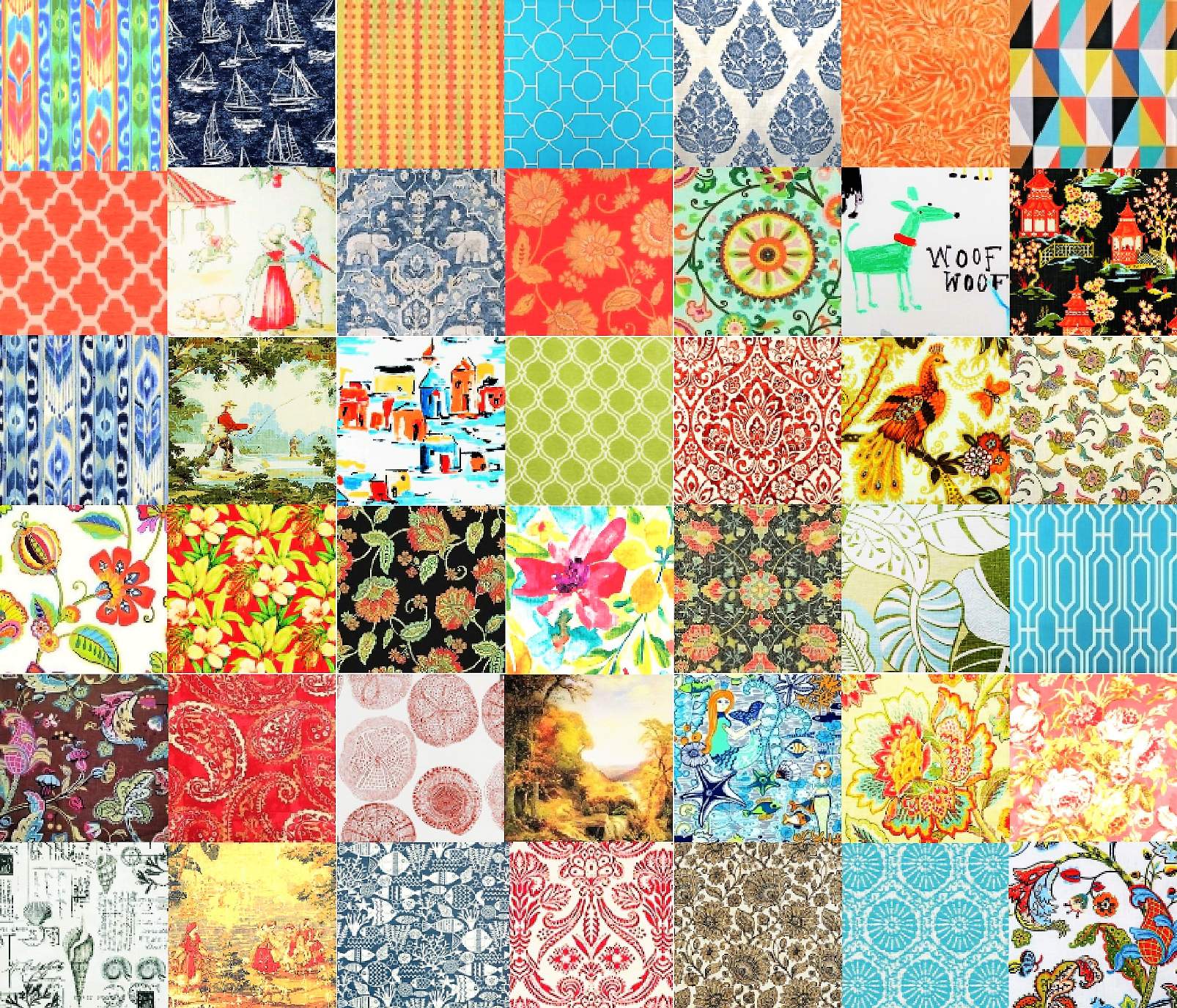 Solve PATCHWORK COVINGTON 5 jigsaw puzzle online with 143 pieces