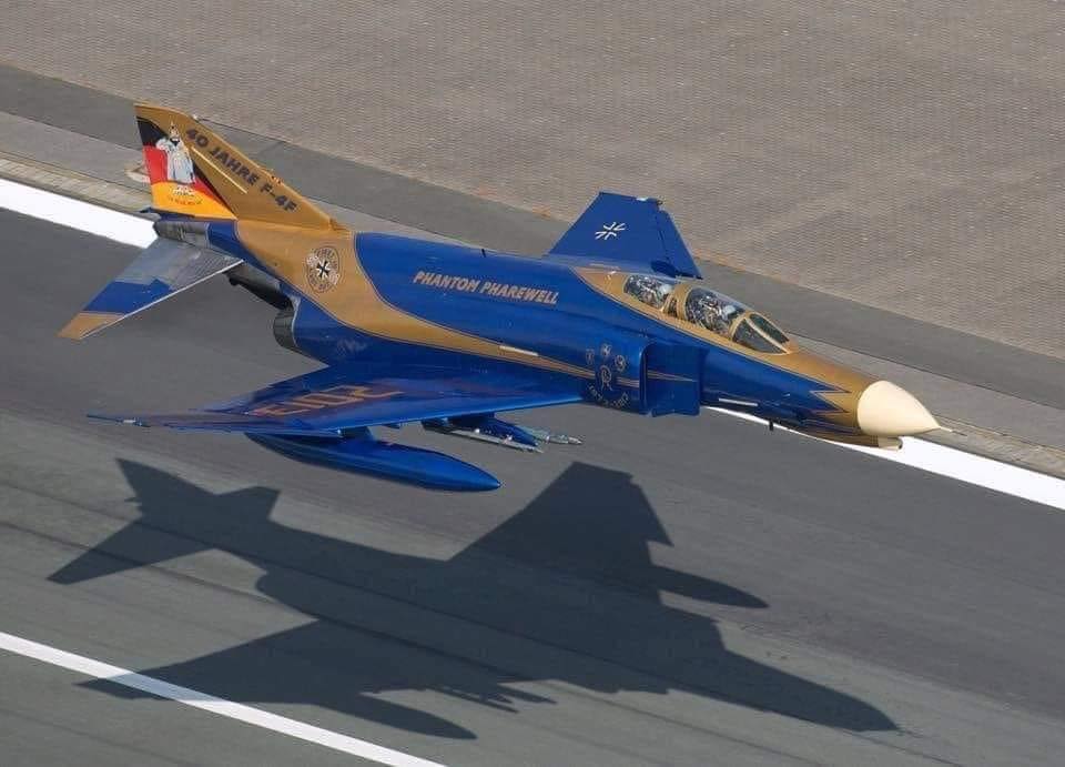 Solve LuftwaffeF-4F in retirement markings. jigsaw puzzle online with ...