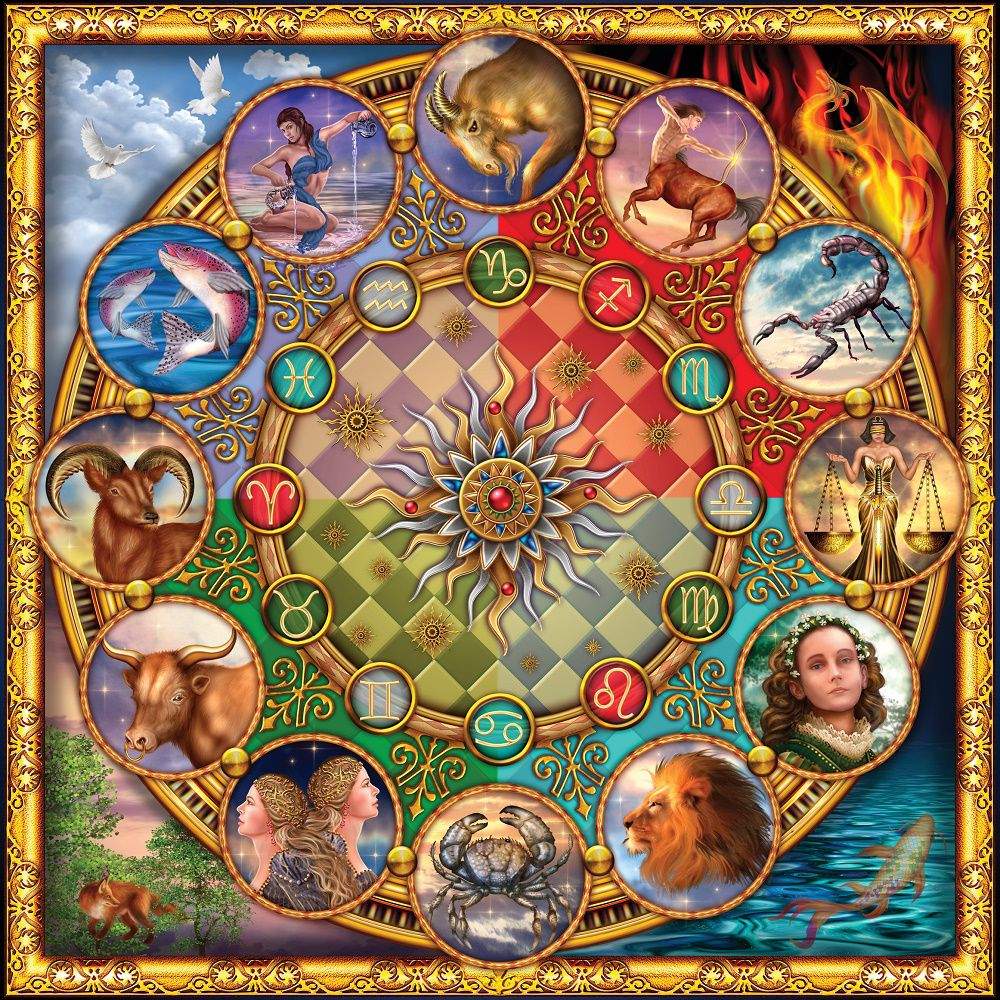 Solve Zodiac jigsaw puzzle online with 121 pieces