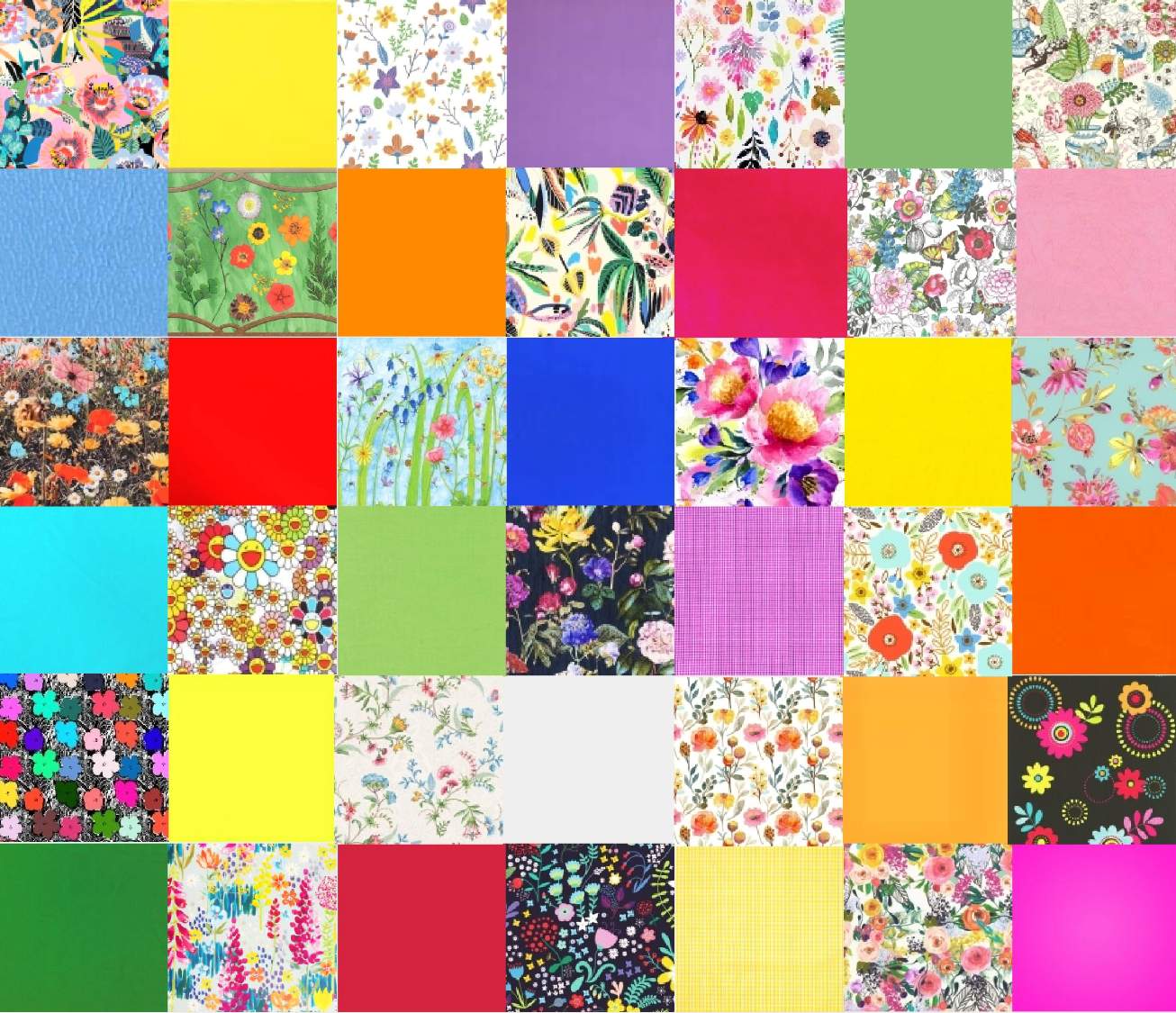 Solve COLORBLOCK WALLPAPER jigsaw puzzle online with 72 pieces