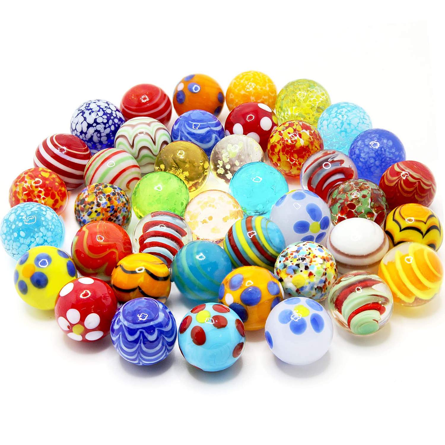 Solve marble collection jigsaw puzzle online with 144 pieces