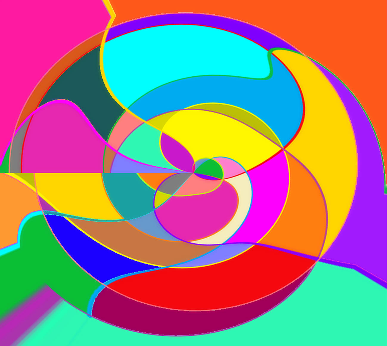 Solve Line-Up Roundabout (Medium) jigsaw puzzle online with 156 pieces