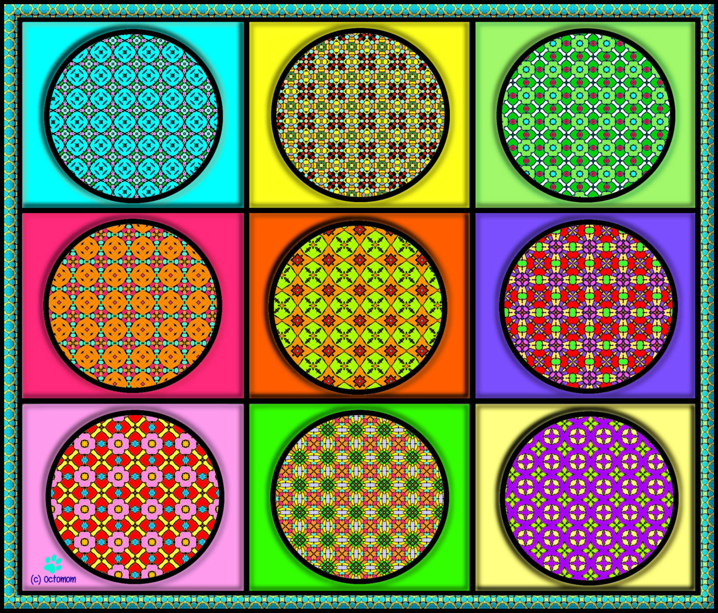 Solve Squircles jigsaw puzzle online with 460 pieces