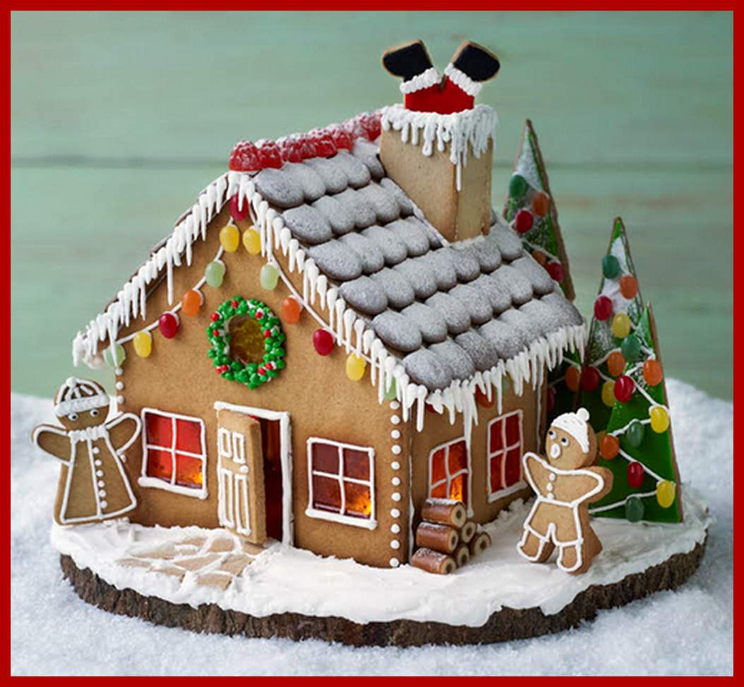 Solve Beatufully decorated Gingerbread house! jigsaw puzzle online with ...