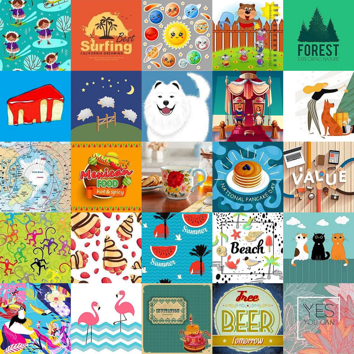 Solve Colorful Mix 245b jigsaw puzzle online with 324 pieces