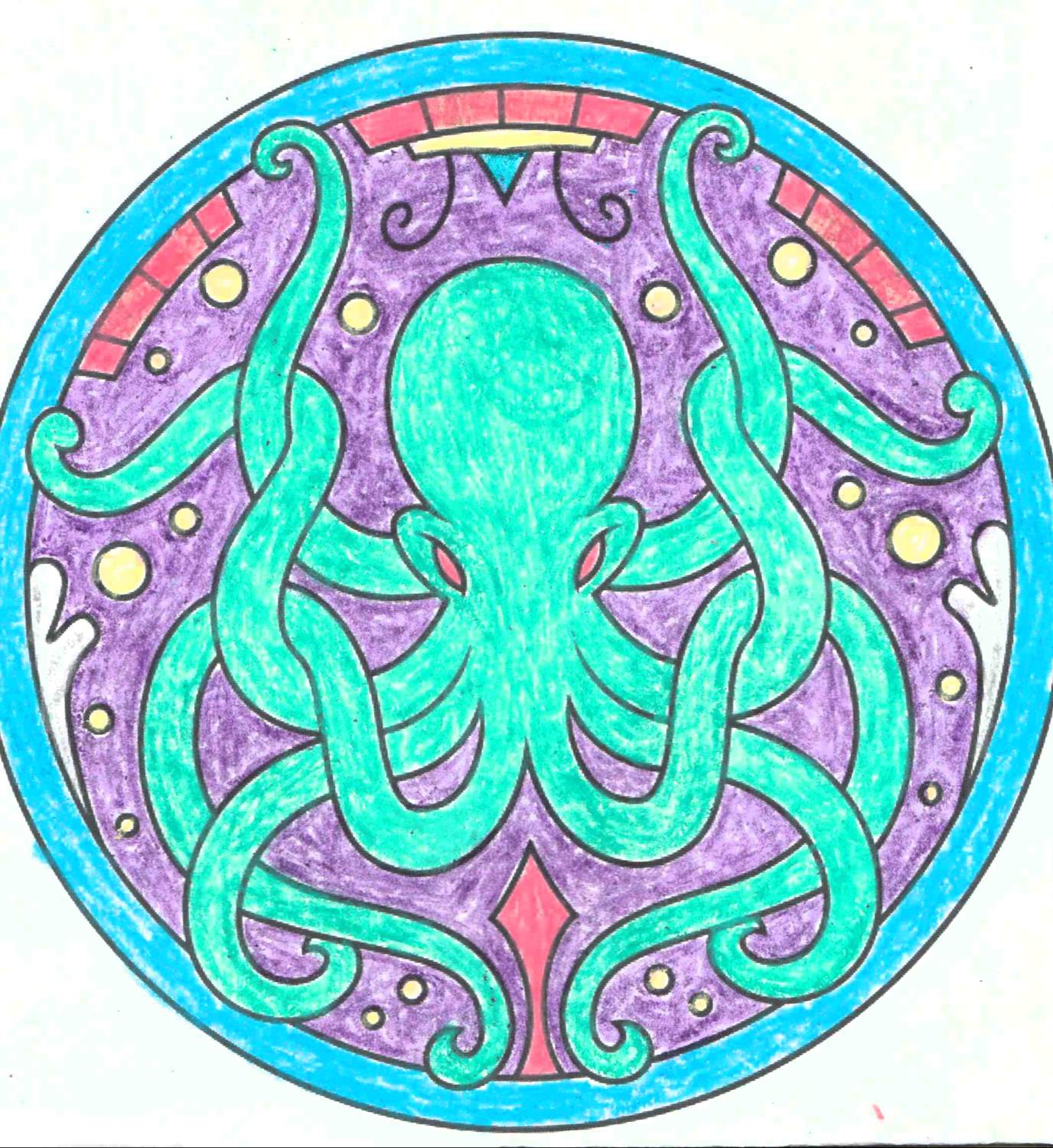 Solve Octopus 1.1 jigsaw puzzle online with 210 pieces