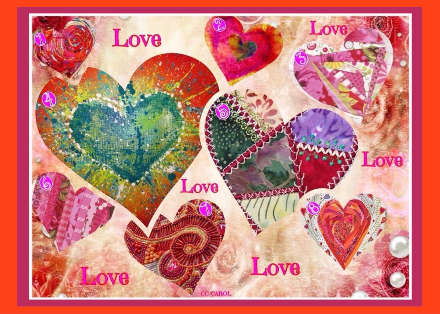 Solve Love is all Around Us jigsaw puzzle online with 204 pieces