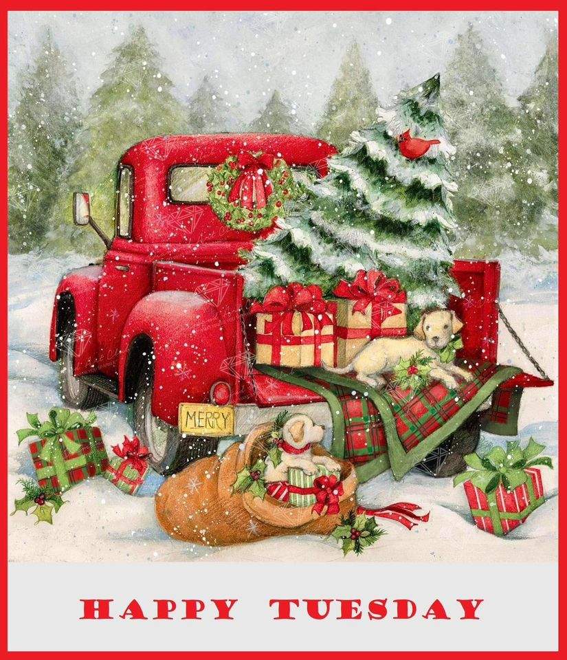 Solve Good Morning - Happy Tuesday! jigsaw puzzle online with 72 pieces