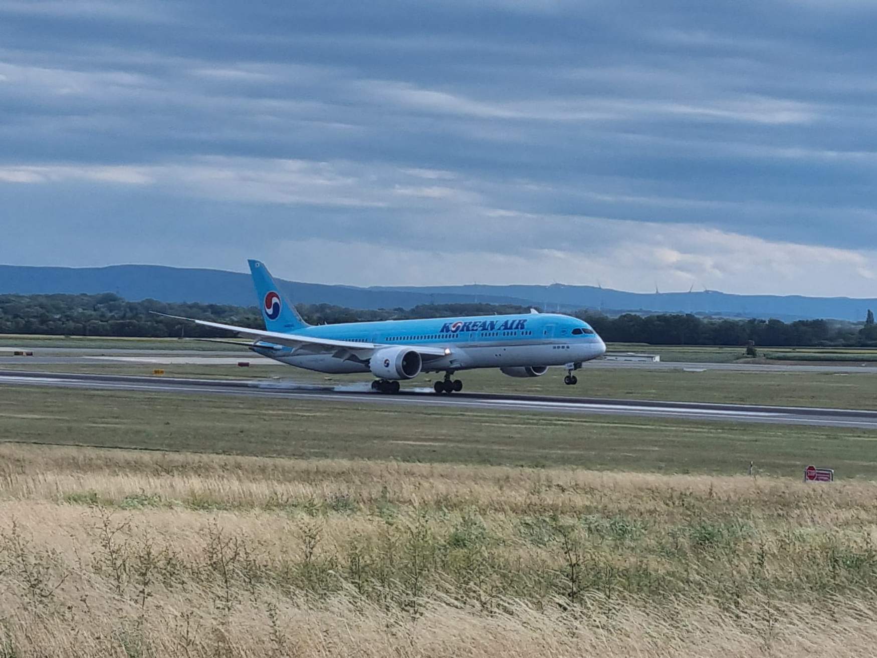 Solve Boeing 787-9 Korean Air jigsaw puzzle online with 154 pieces