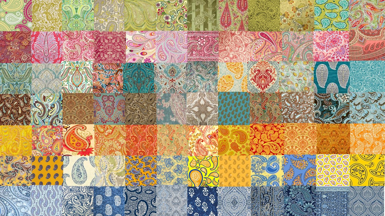 Solve Paisley, Paisley and More Paisley jigsaw puzzle online with 252 ...