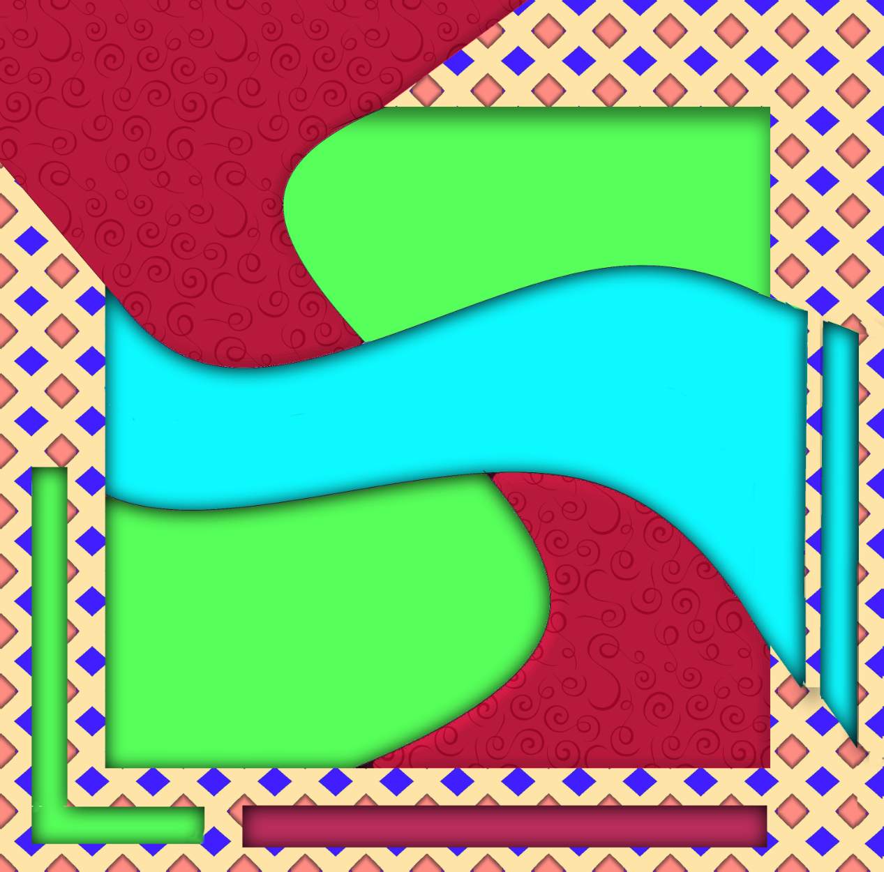 Solve NOT FITTING IN jigsaw puzzle online with 100 pieces