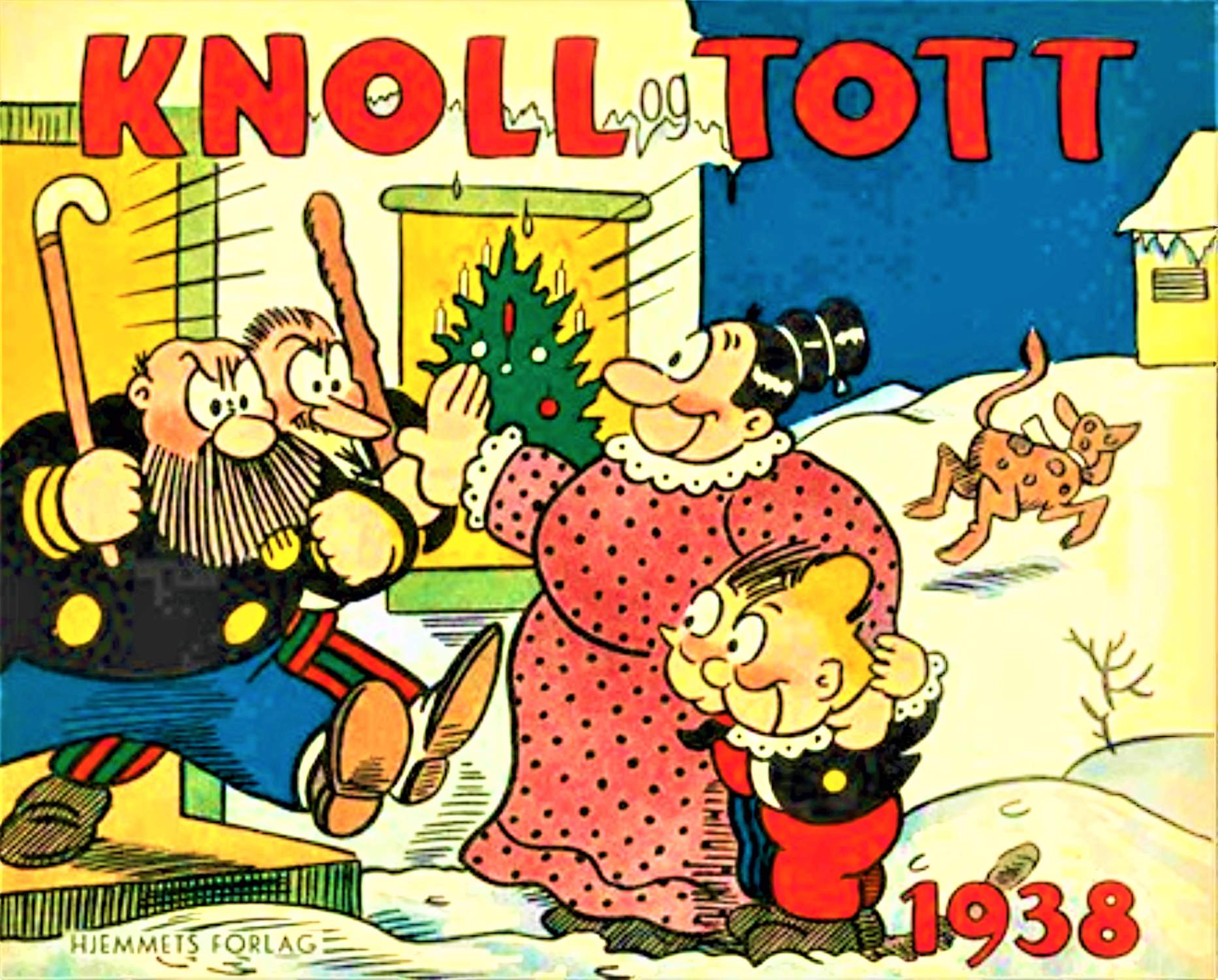 Jigsaw Puzzle | Knoll og Tott 1938 (The Katzenjammer Kids) | 357 pieces ...