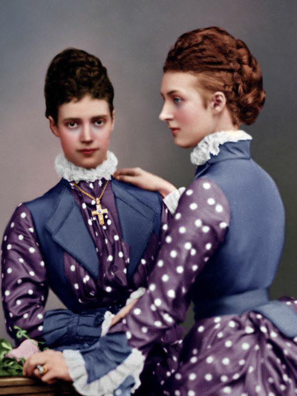 Solve Empress Maria Feodorovna ( danish princess Dagmar) and her sister ...