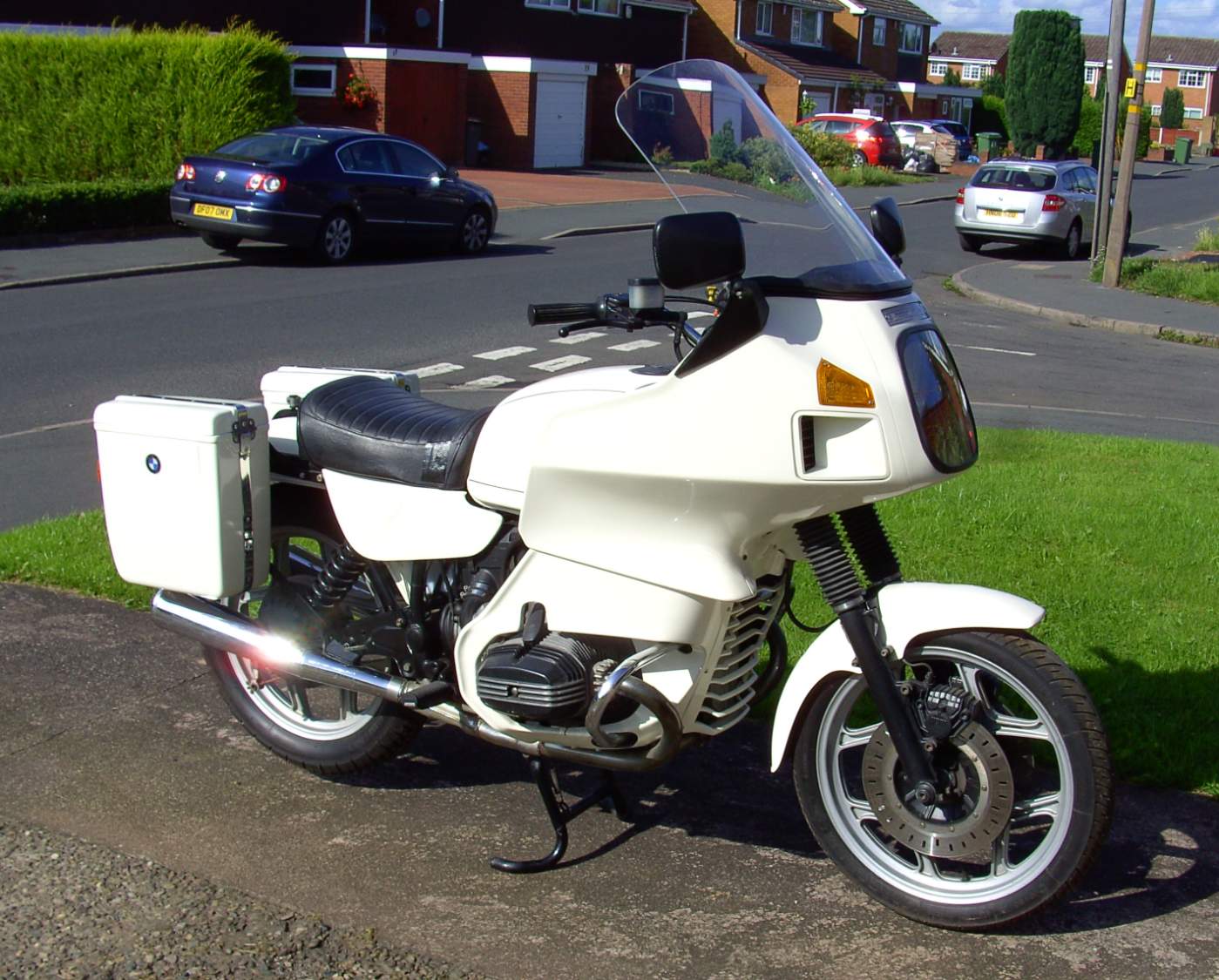 Solve Ex Police BMW R80 RT. jigsaw puzzle online with 99 pieces