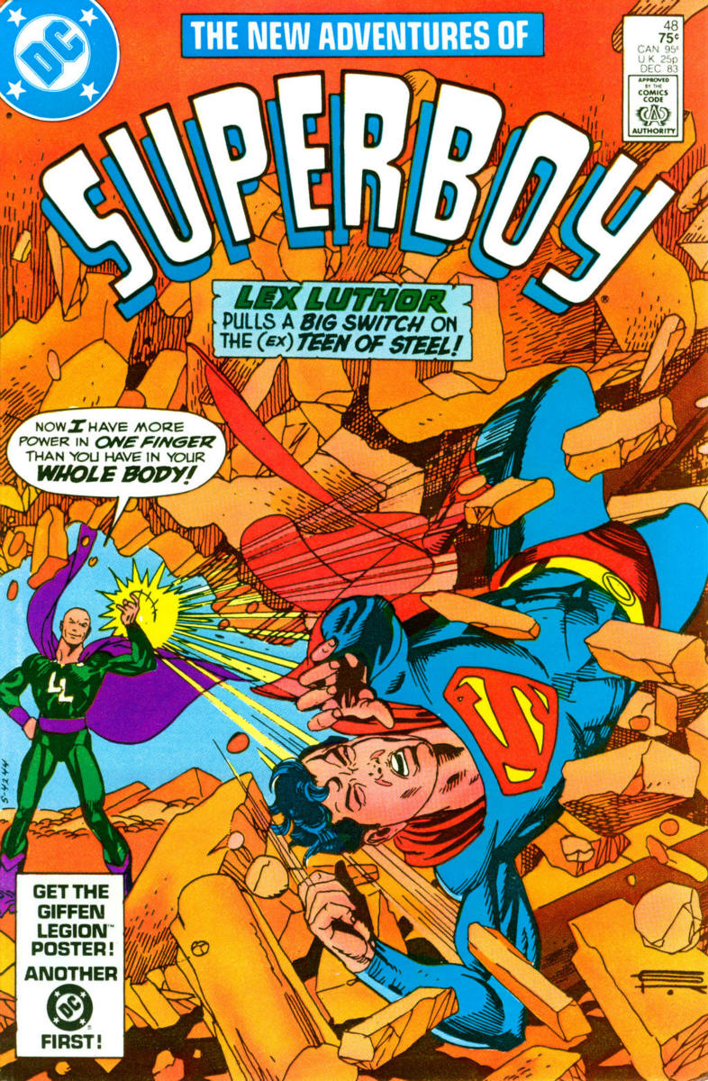 Solve superboy Vs Super Lex Luthor jigsaw puzzle online with 260 pieces
