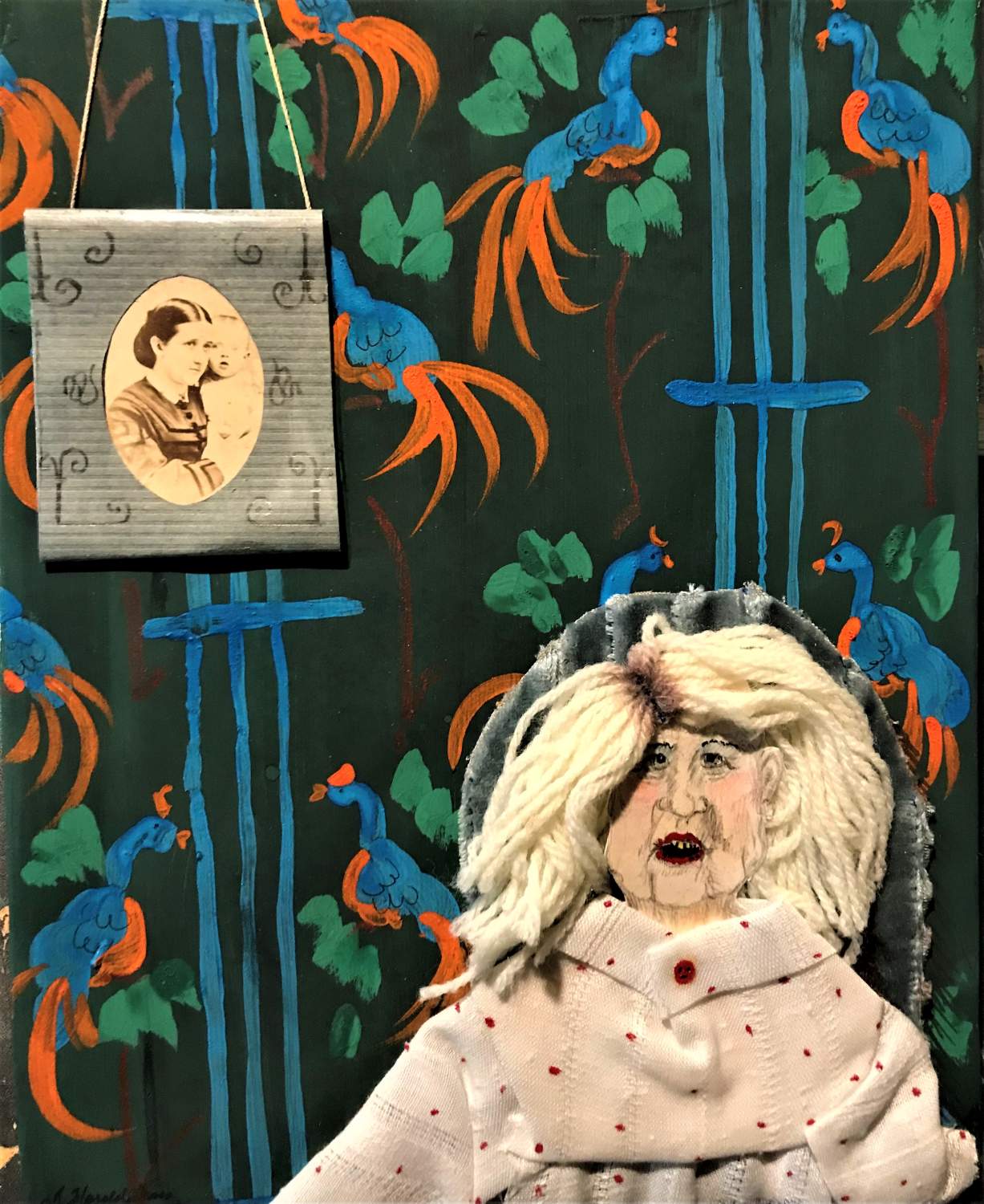 Solve Portrait: Mrs. Inez van Wellenmellon in the Oriental Salon of her ...