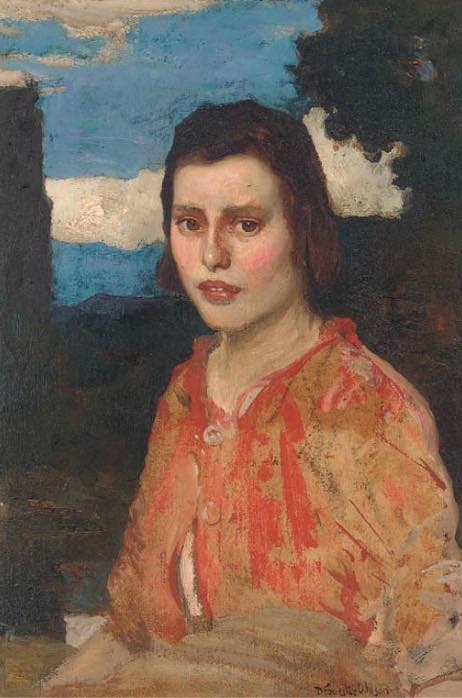 Solve David Forrester Wilson (Scottish, 1873–1950), Portrait of a Young ...