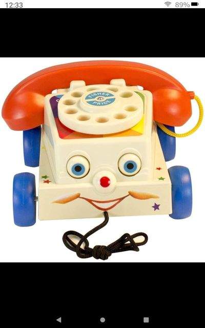 Solve Old Toy Phone jigsaw puzzle online with 54 pieces