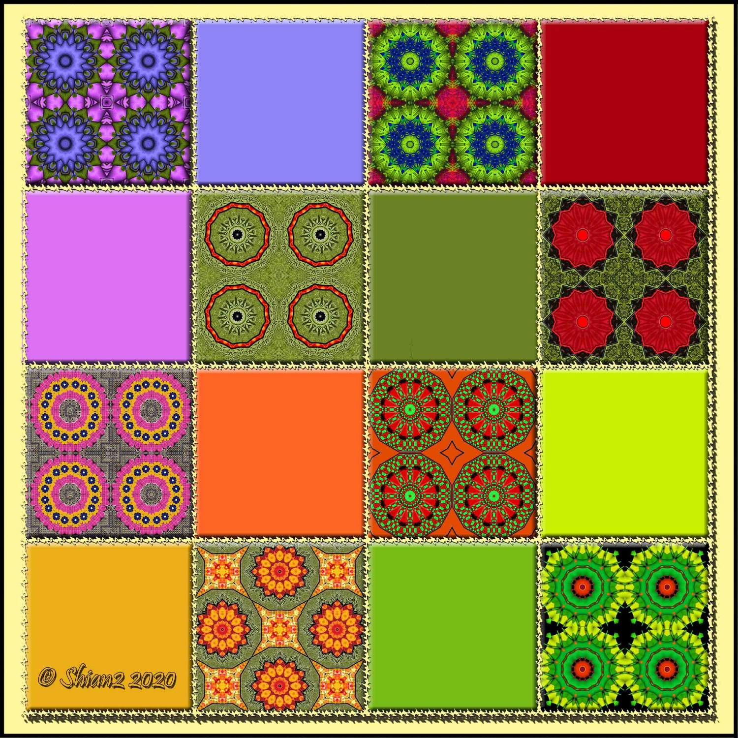 Solve 16 Tiles jigsaw puzzle online with 144 pieces