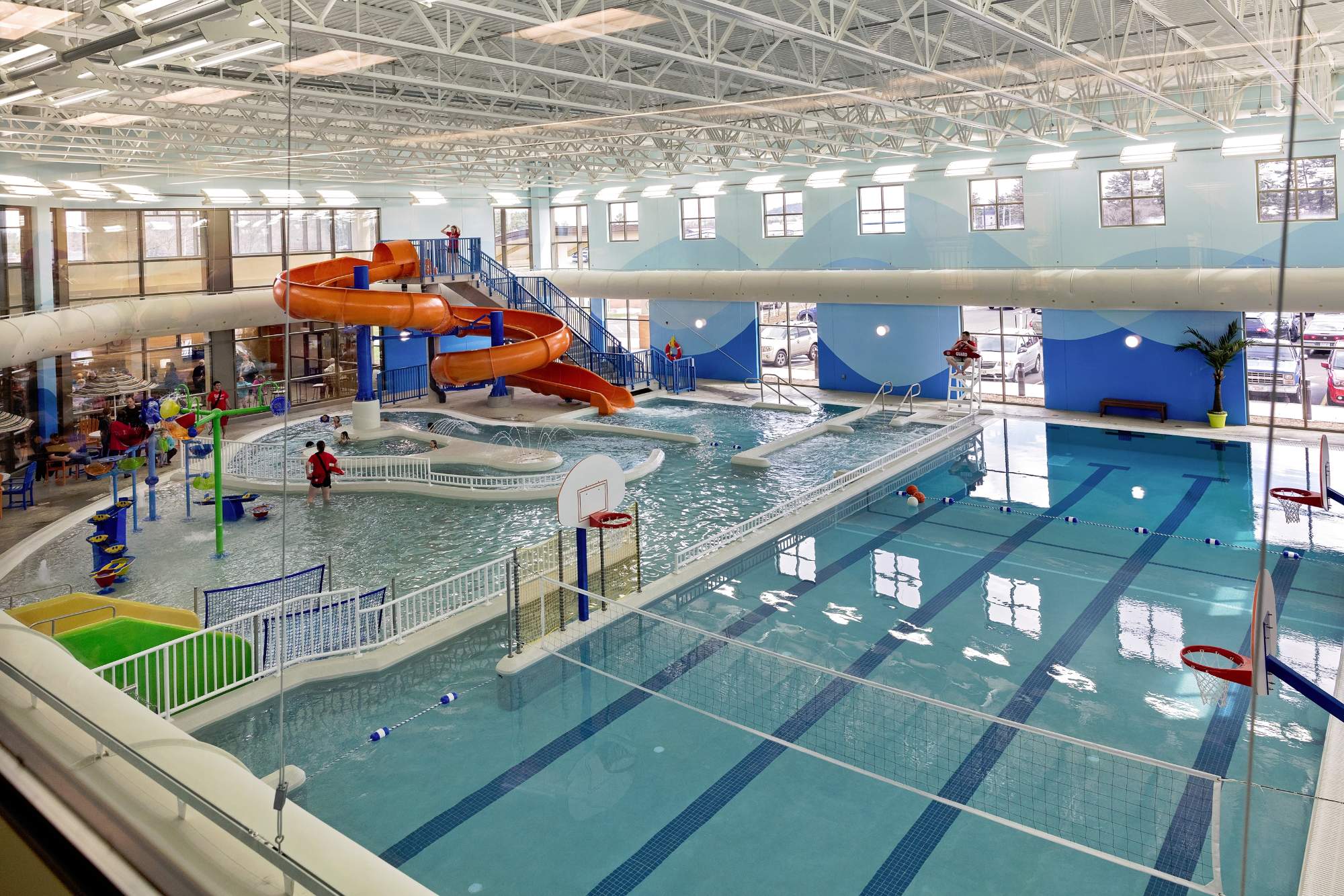 Solve The Pool at The Lunda Community Center jigsaw puzzle online with ...