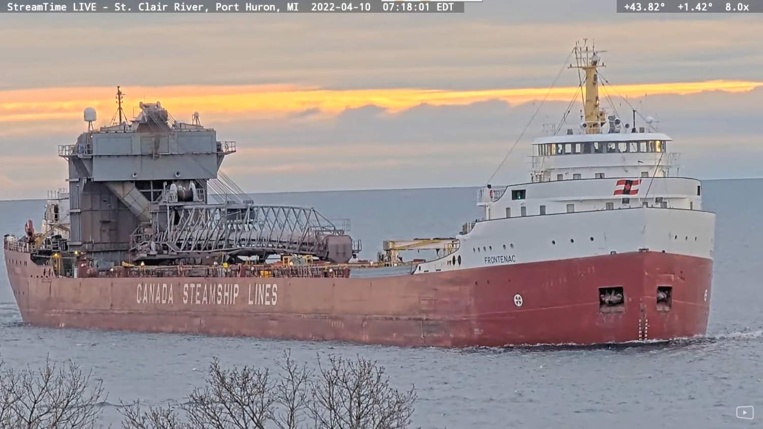 Solve CSL Frontenac (CA) - Great Lakes Freighter - Port Huron, MI (2022 ...