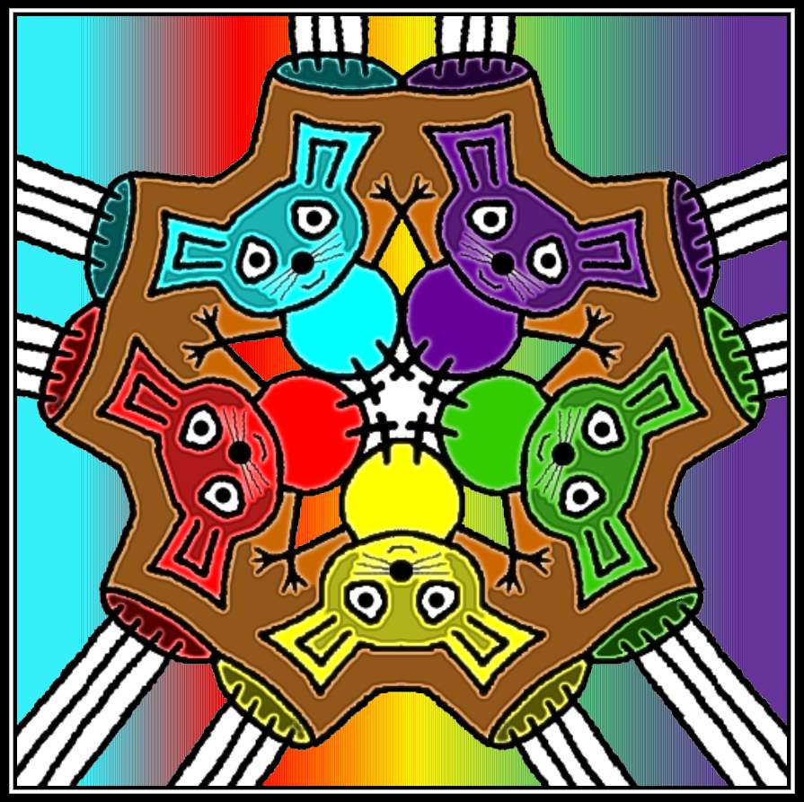 Solve mice node jigsaw puzzle online with 100 pieces